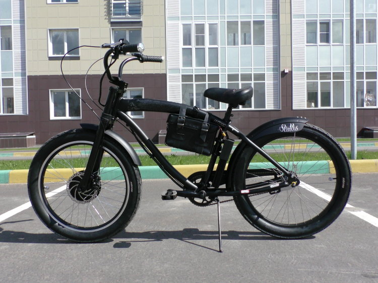 Купить Nirve Skulls установка мотора по цене 99 000 руб. в магазине Велочопперы Мегавел